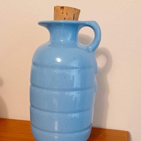 Frankoma | Dining | Frankoma Pottery Light Blue Ceramic Honey Bottle 83 ...